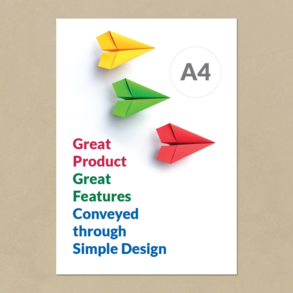 A4 Flyers - Flyer printing – Hash Print